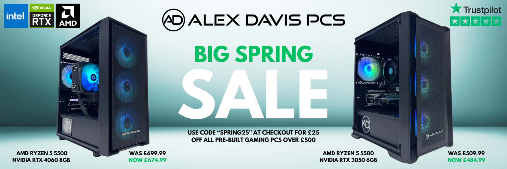 Gaming PCs & More By Alex Davis PCs